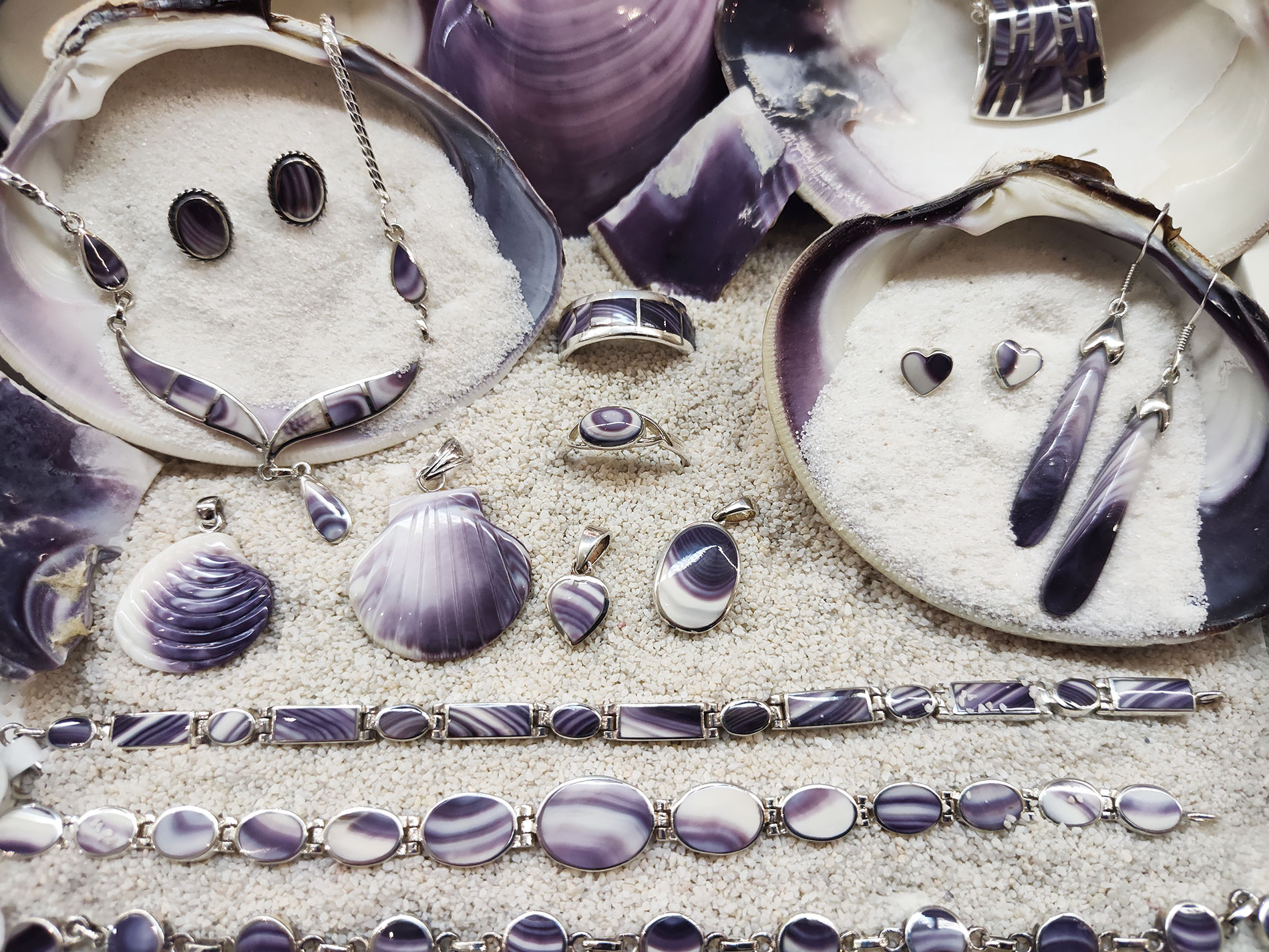 Wampum Jewelry - Newport Silver Company